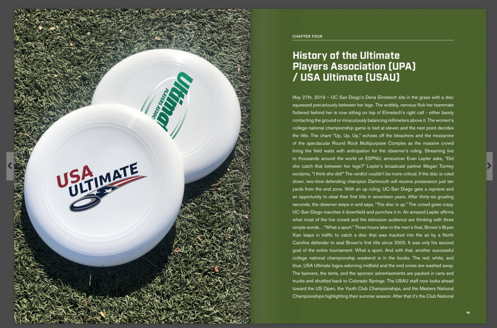 ULTIMATE--The First Five Decades, Vol. III (eBook) | Ultimate Frisbee ...